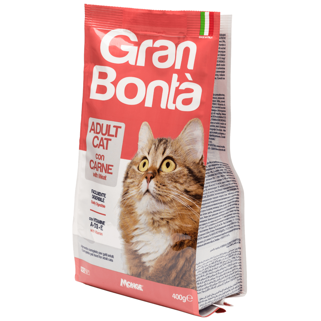 GRAN BONTA - meso (400 g, suha hrana za mačke) | Insako webshop
