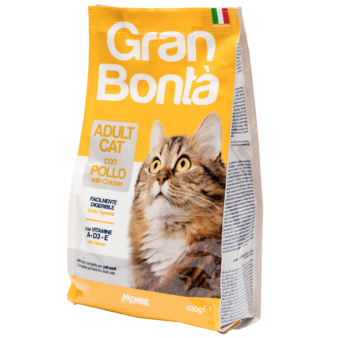 GRAN BONTA - piletina (400 g, suha hrana za mačke) | Insako webshop