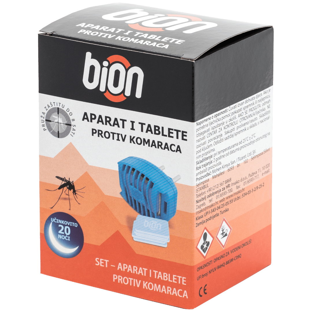 BION MAT set - aparat i tablete protiv komaraca (20 tableta) | Insako ...