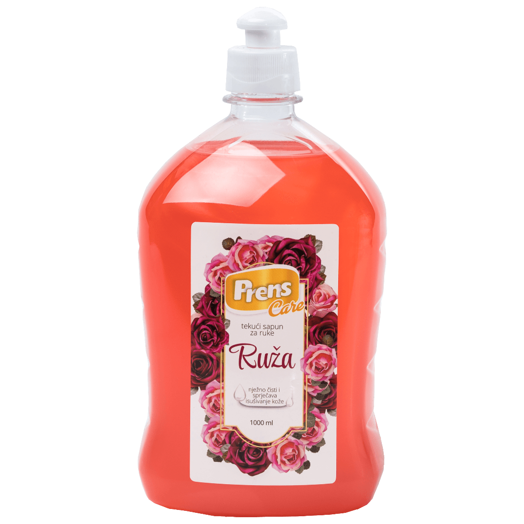 PRENS Care tekući sapun za ruke - ruža (1 L) | Insako webshop