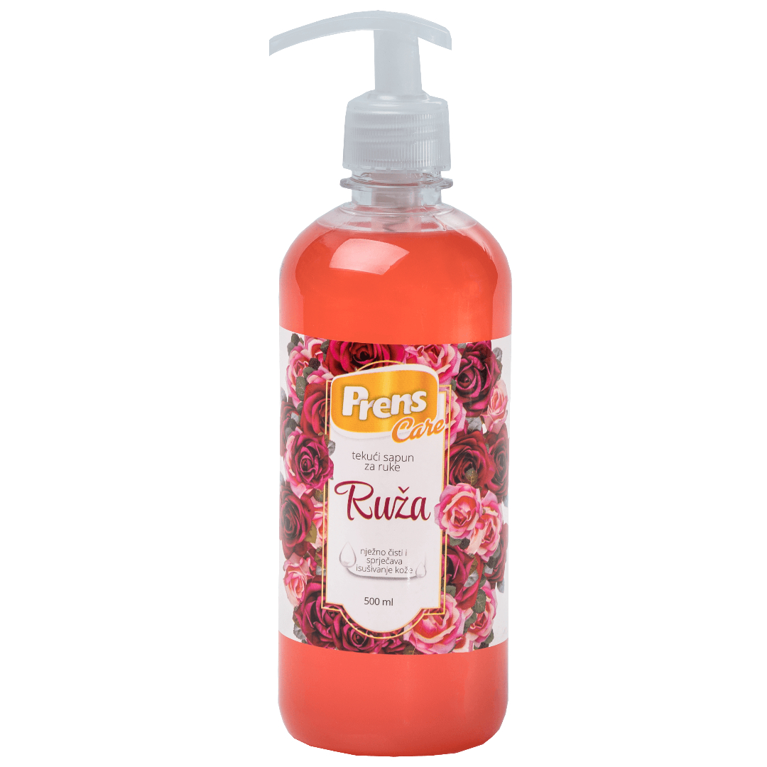 PRENS Care tekući sapun za ruke - ruža (500 ml) | Insako webshop