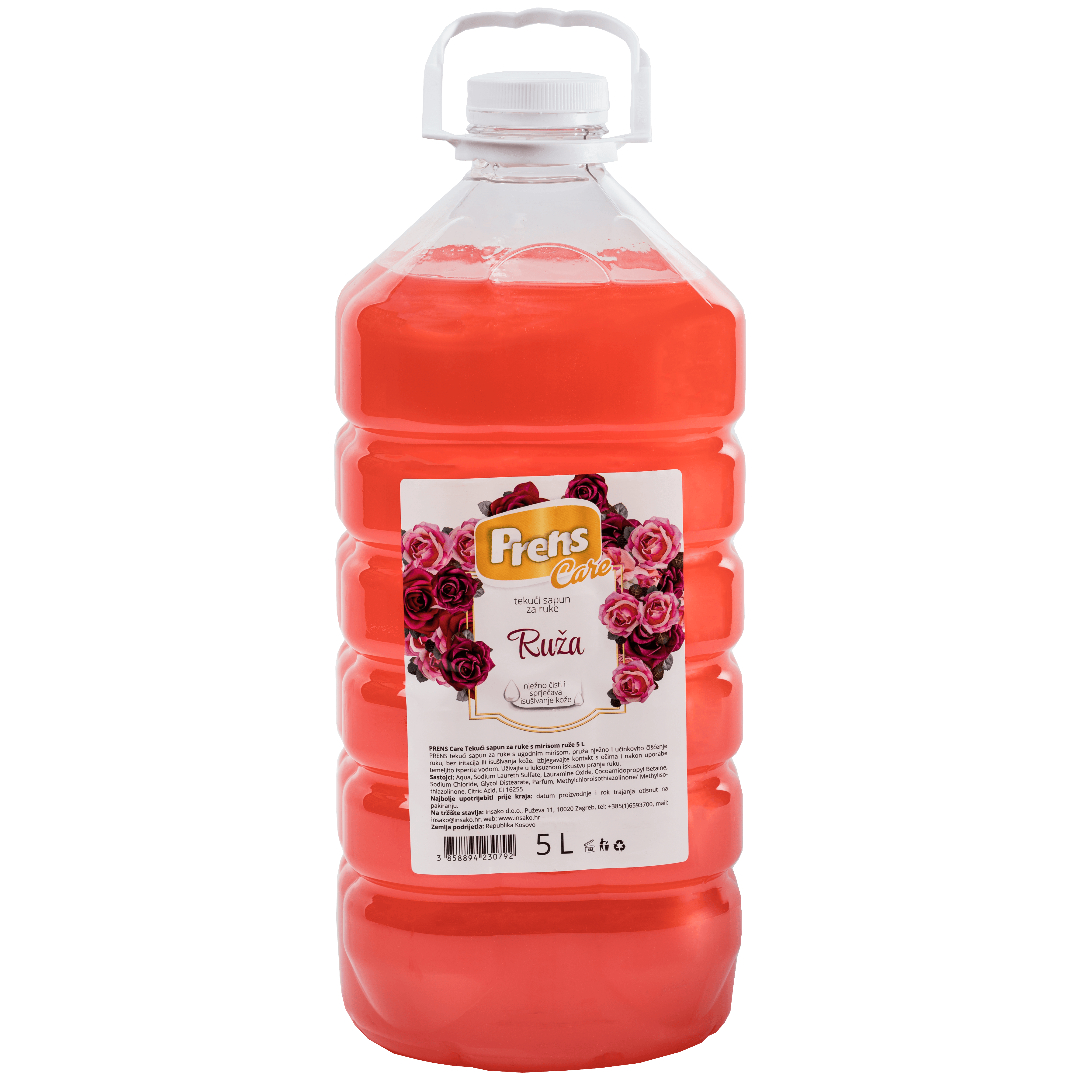 PRENS Care tekući sapun za ruke - ruža (5 L) | Insako webshop
